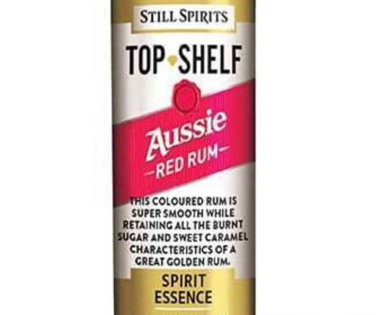 Top Shelf Aussie Red Rum - Home Brew Supplies NZ (Loyalty Savings)