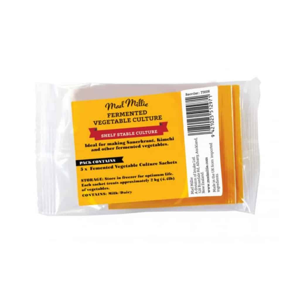 Mad Millie Fermented Vegetable Culture Sachets x 5 - Mad Millie NZ ...