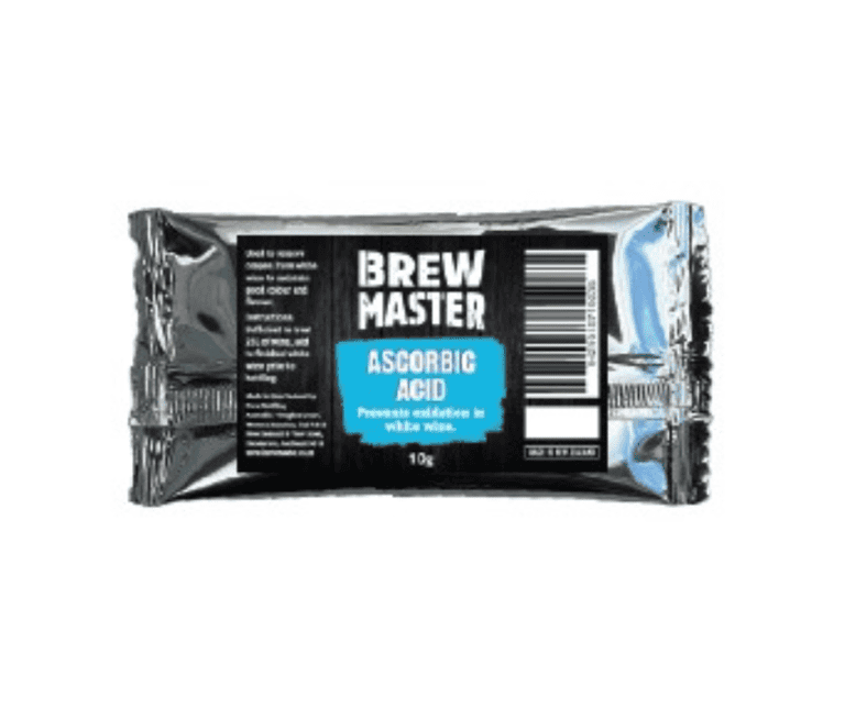 BrewMaster Ascorbic Acid - 10g - Home Brew Supplies NZ (Loyalty Savings)